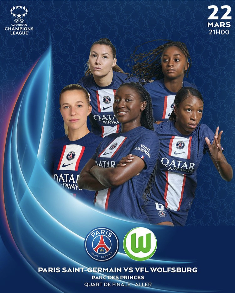 Nos joueuses au Parc pour encourager les féminines du PSG face à Wolfsburg ! - Association Paris ...