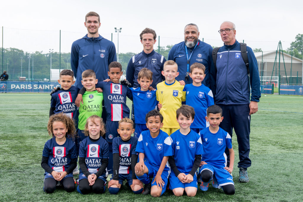 PSG vs AJ Auxerre - U7 et U9 - Association Paris Saint-Germain